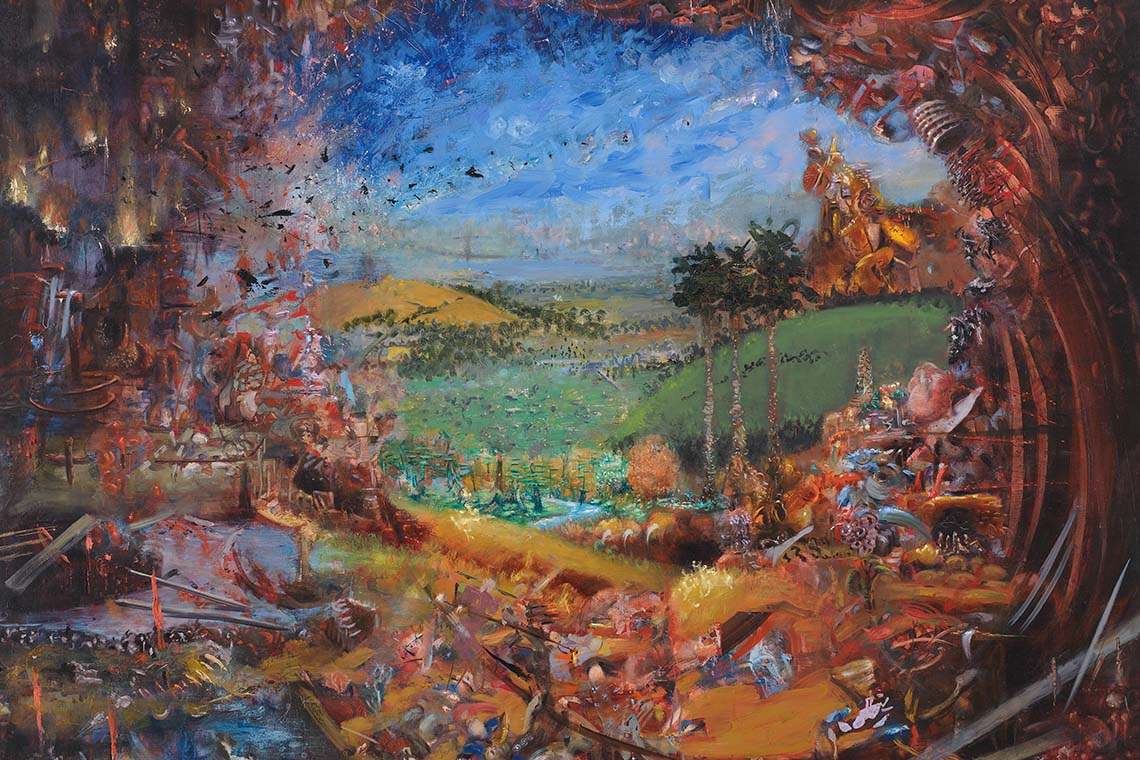 Chaos and Calm: Ali Banisadr at the Katonah Museum of Art - Canvas